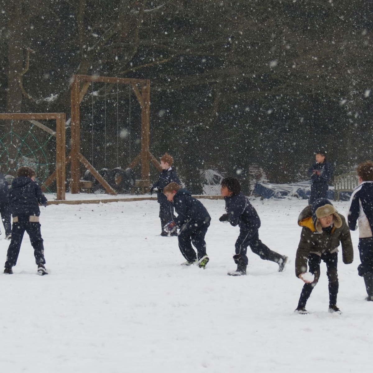 Ludgrove School - Snowy School