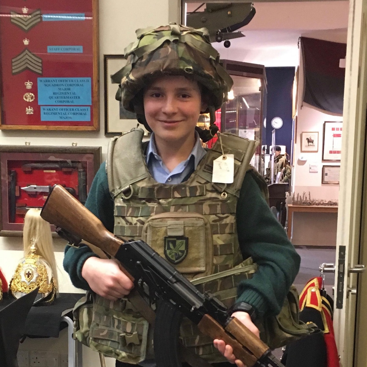 Ludgrove School - Combermere Barracks Trip