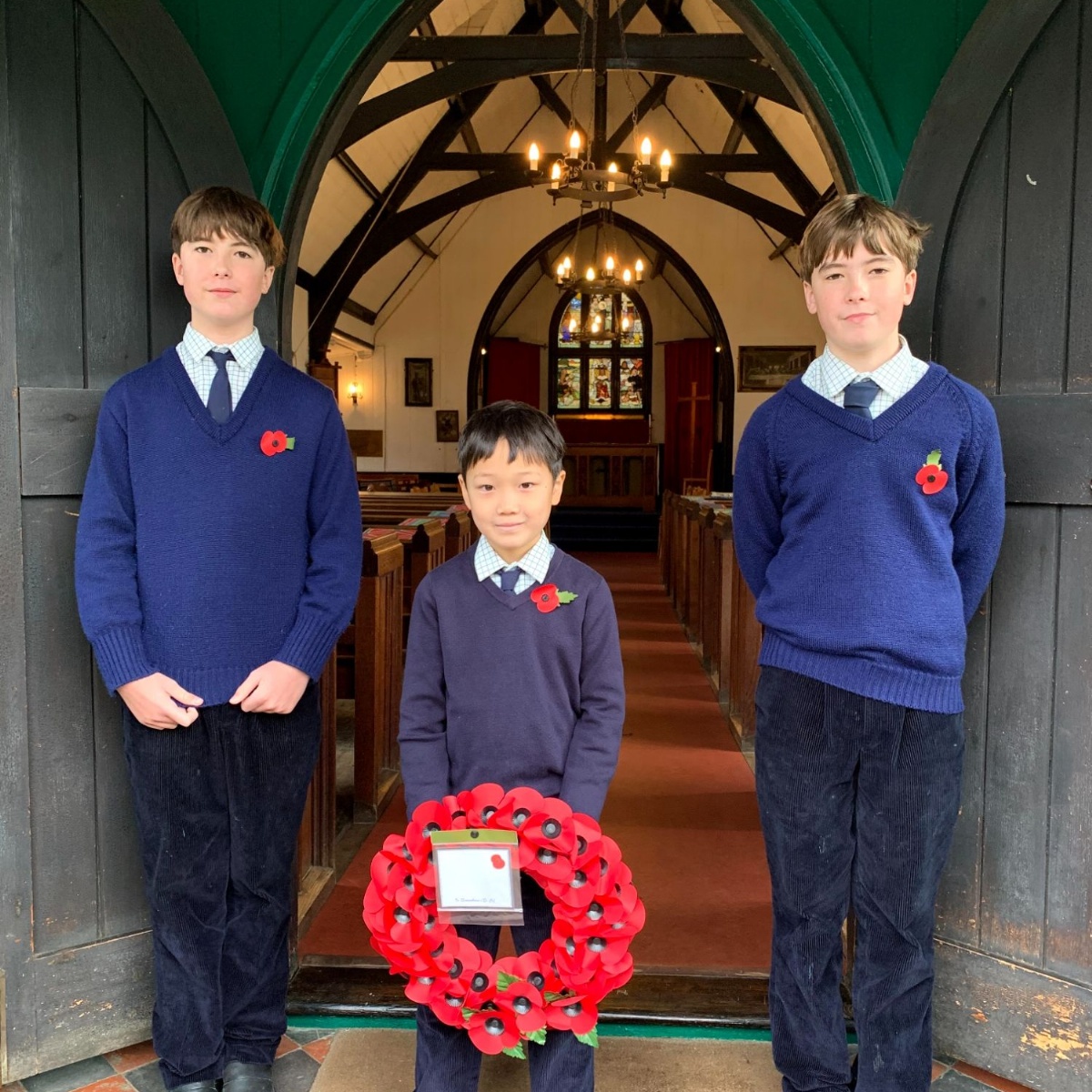 Ludgrove School - Act of Remembrance at Ludgrove