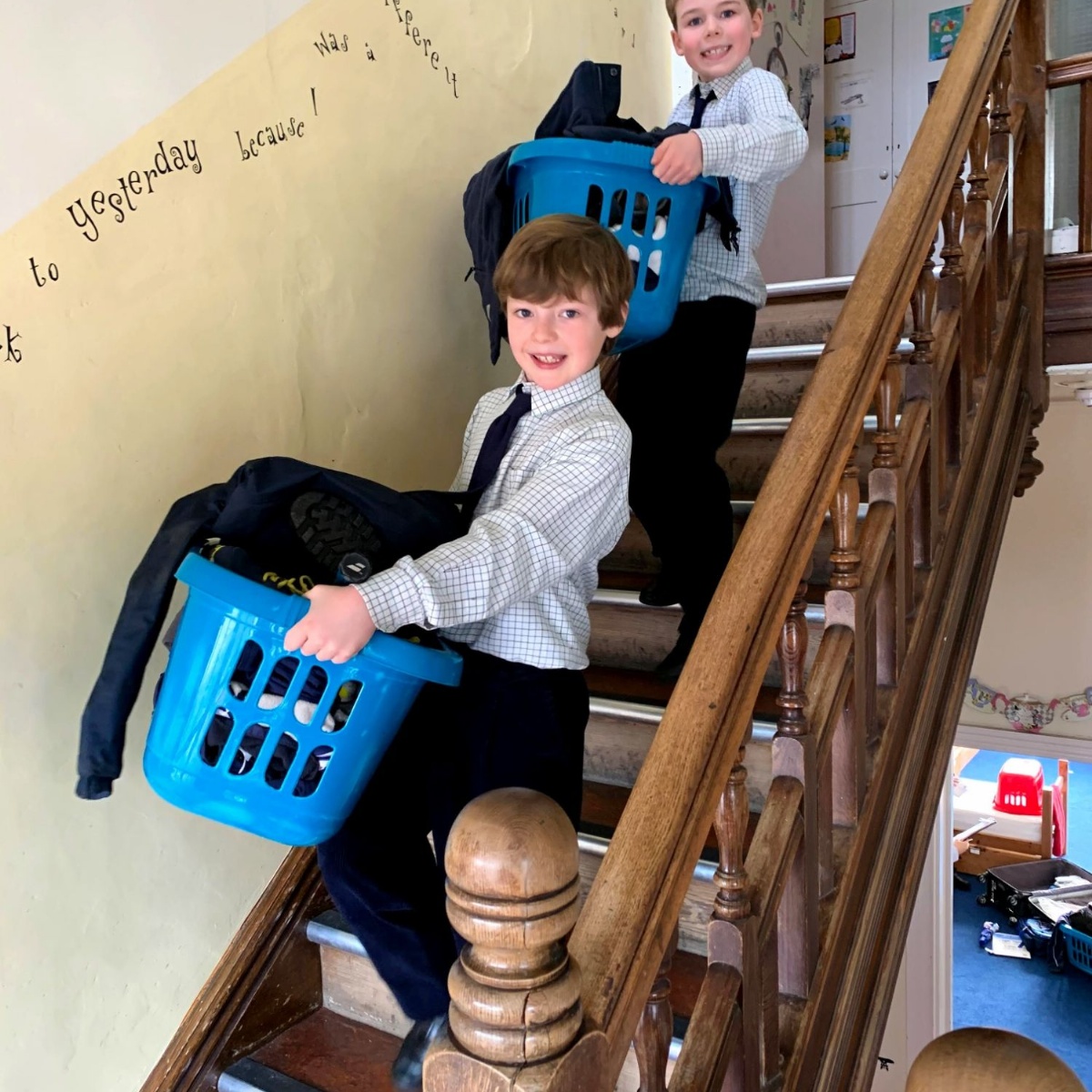 Ludgrove School - Boys enjoy their first week back at Ludgrove