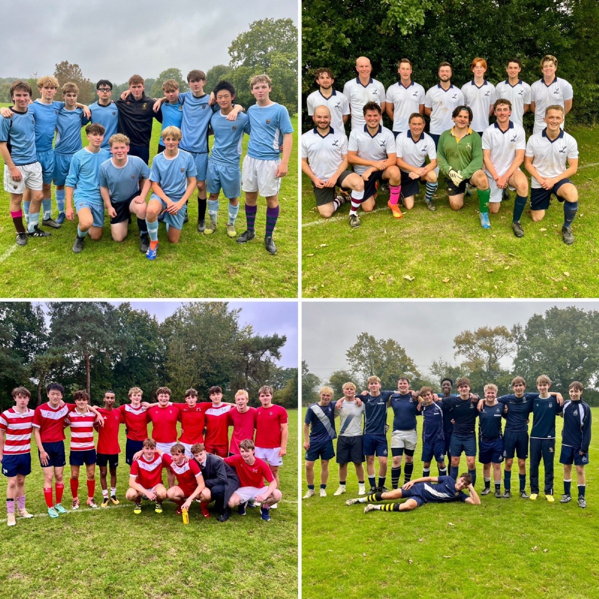 Ludgrove School - OLs take on the Staff in annual football match